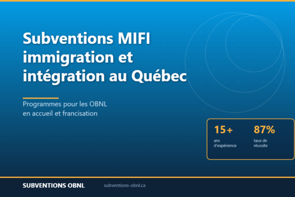 Financement MSSS 2026-2027 : les volets accessibles aux O...
