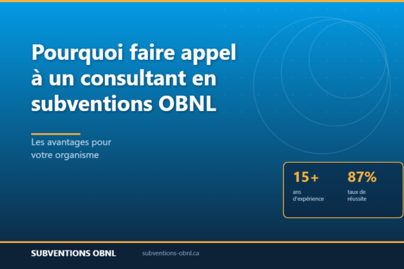 Fondation Trottier financement OBNL : guide complet